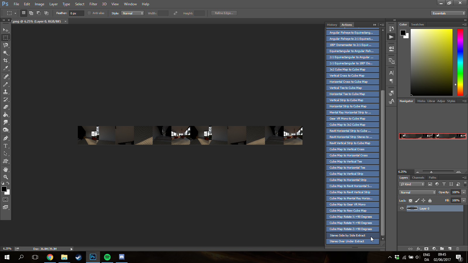 Revit Cube Map to Equirectangular Panorama – kasperhalkjaer.com